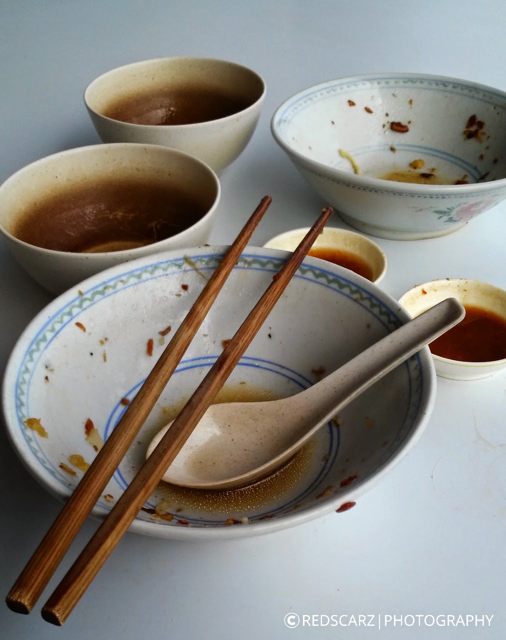 DAUS REDSCARZ: Mee Sapi | Mee Kolok Haji Salleh terkenal di Kuching