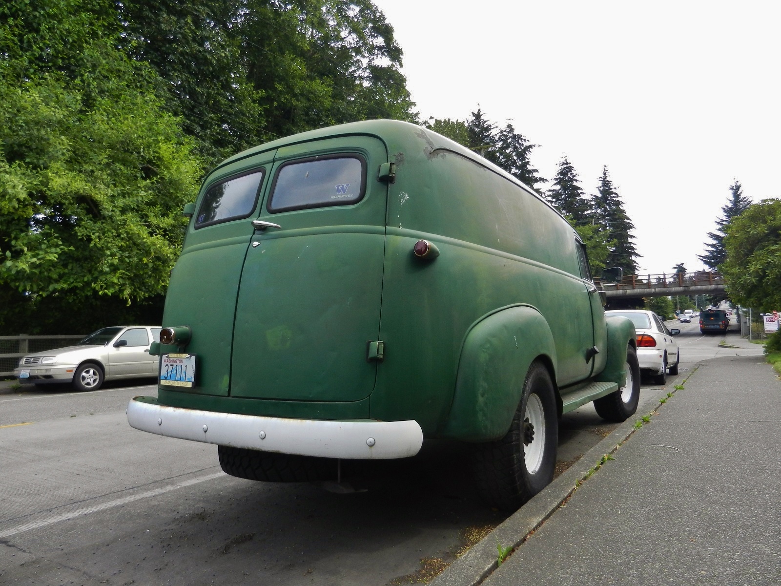 Seattle's Parked Cars: 1954 GMC Panel Van