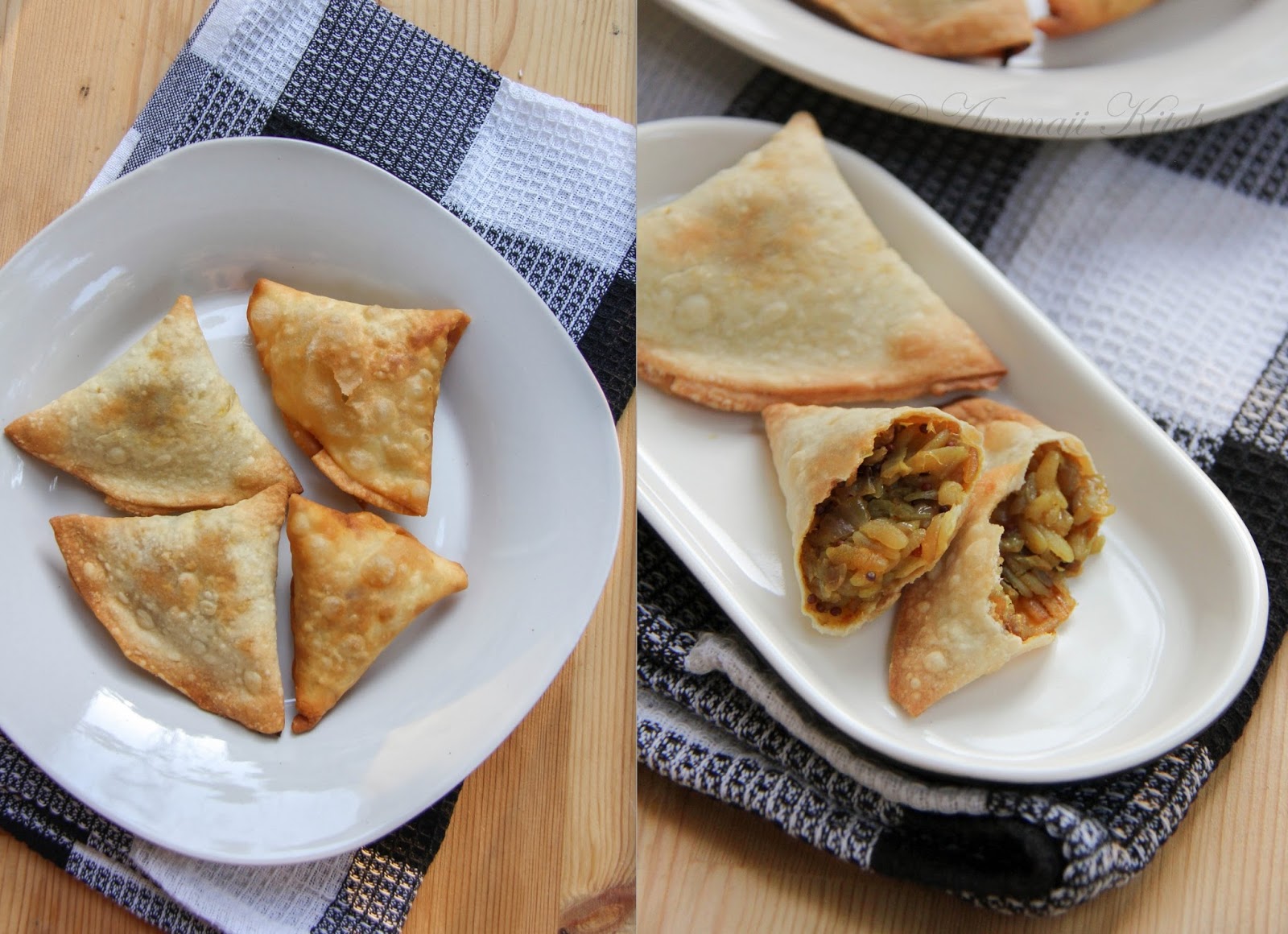 Onion Samosa | Indian Food Recipes | Ammaji Kitchen