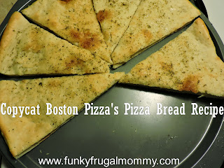 Copycat Boston Pizza's Bandera Bread