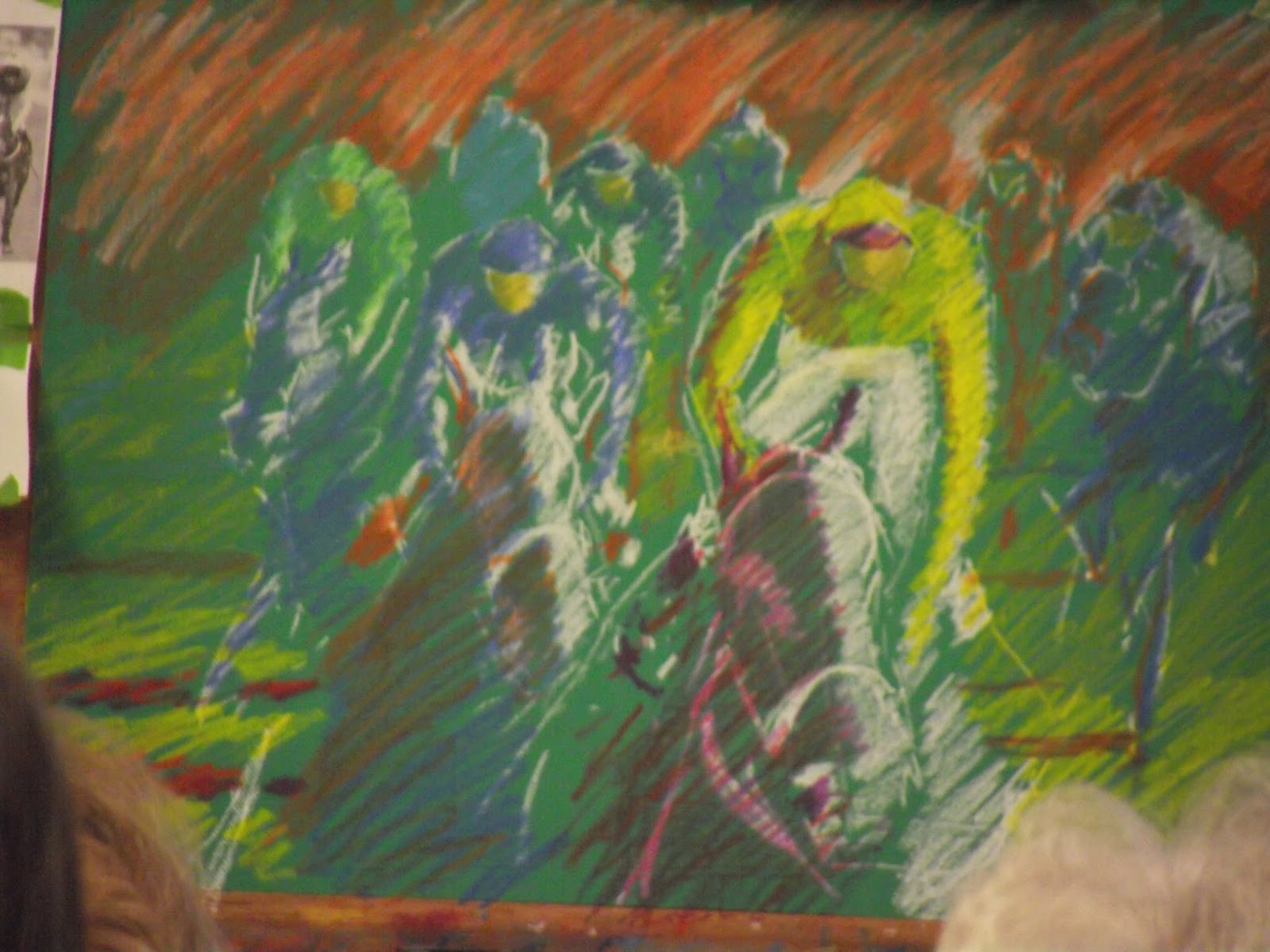 Virginia Water Art Society Diary: Demonstration by Stephen Cheeseman ...