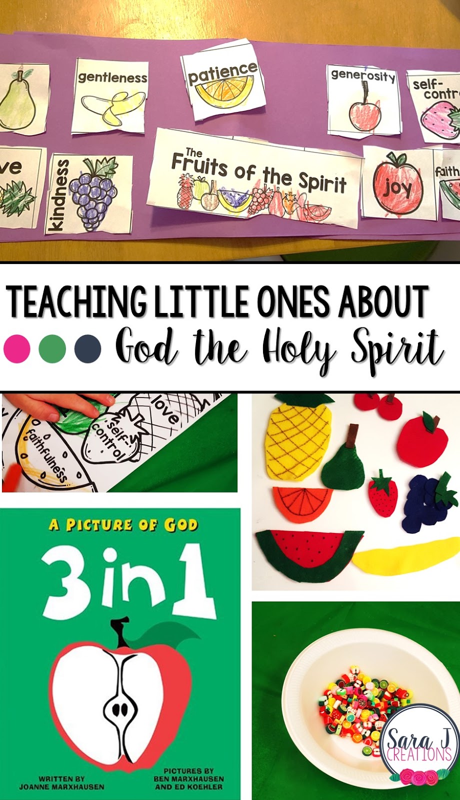 Teaching Preschoolers About God the Holy Spirit | Sara J Creations