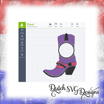 Dutch SVG Designs: Monogram Boots Tutorial for Cricut Design Space