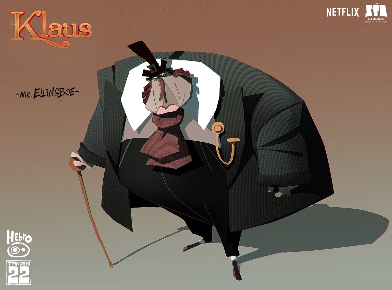 Living Lines Library: Klaus (2019) - Character Design