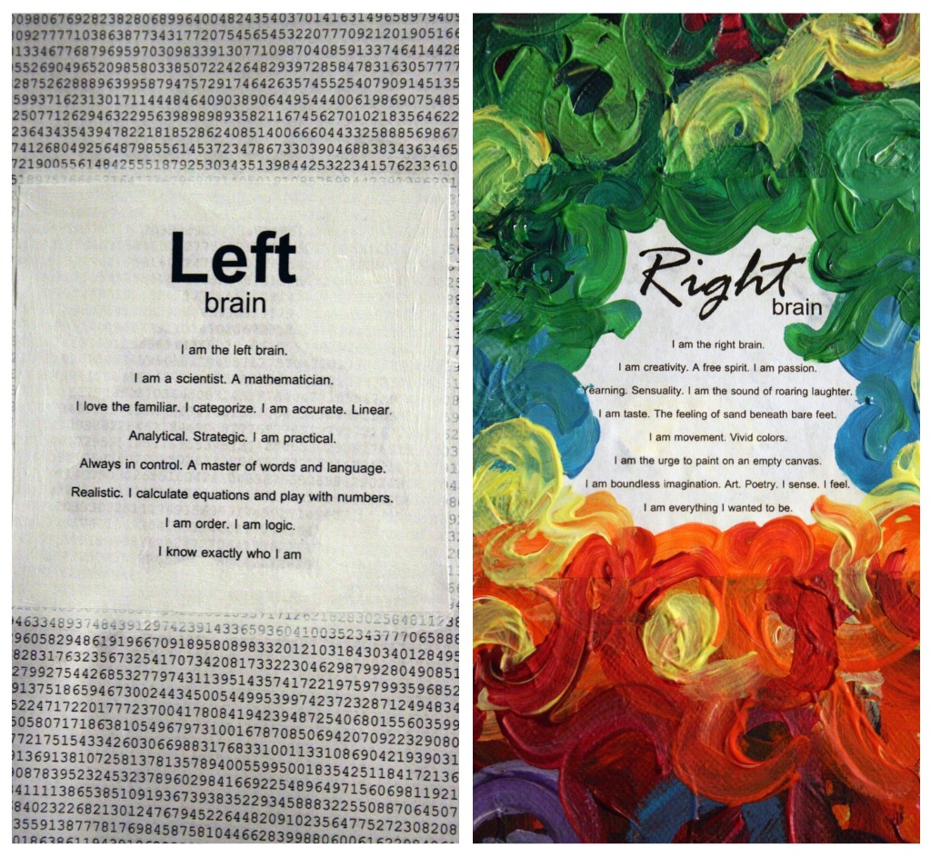 SHE: Left Brain, Right Brain Painting