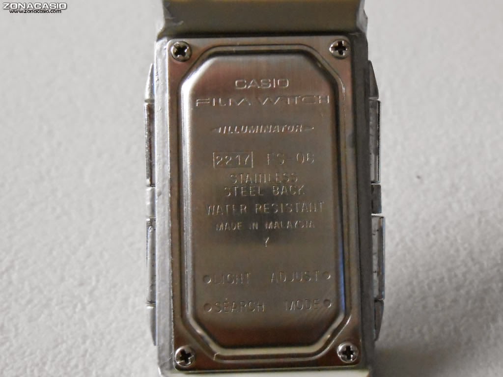 Zona Casio: Prueba: Casio FS-06 "filmwatch"