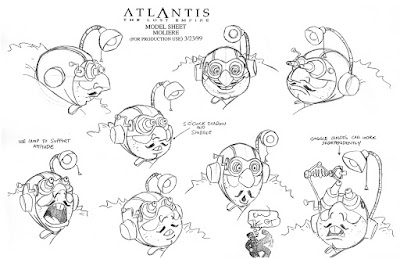 Living Lines Library: Atlantis - The Lost Empire (2001) - Characters ...