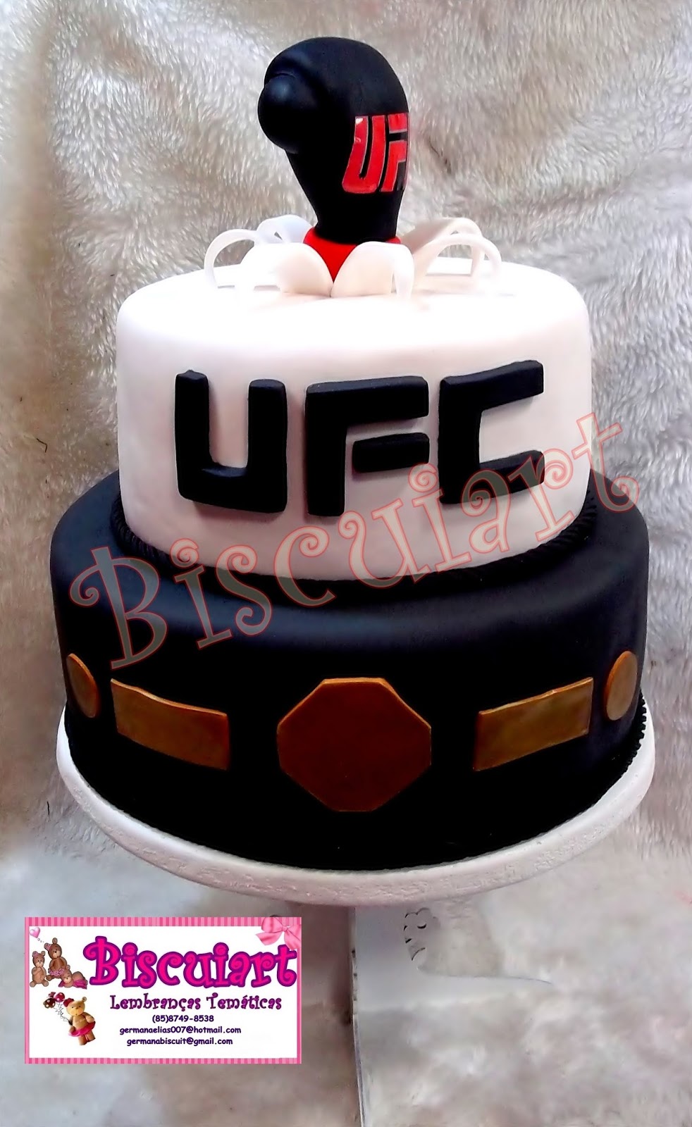 Biscuiart Festas: DECORAÇÃO UFC, FESTA UFC