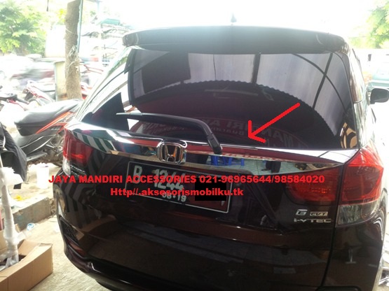 Garnish Backdoor Mobilio - Jaya Mandiri Aksesoris