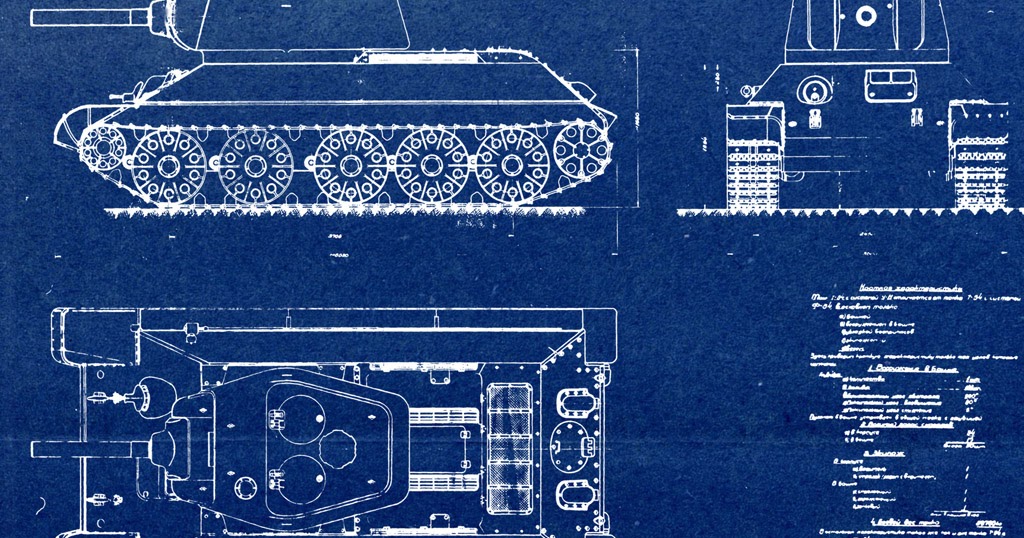 T 34 Blueprints