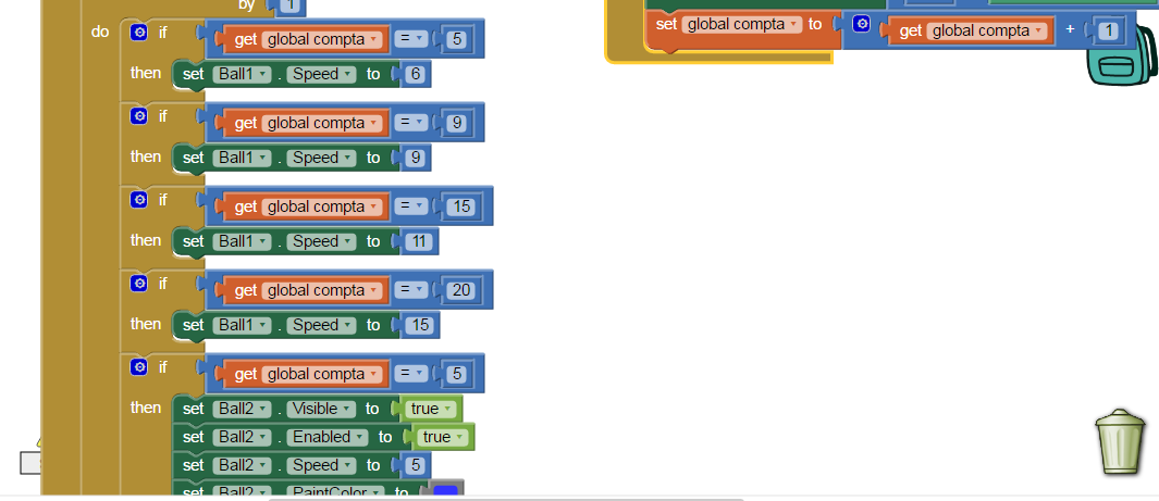 Informàtica 4rt ESO: APP INVENTOR ( ping pong)