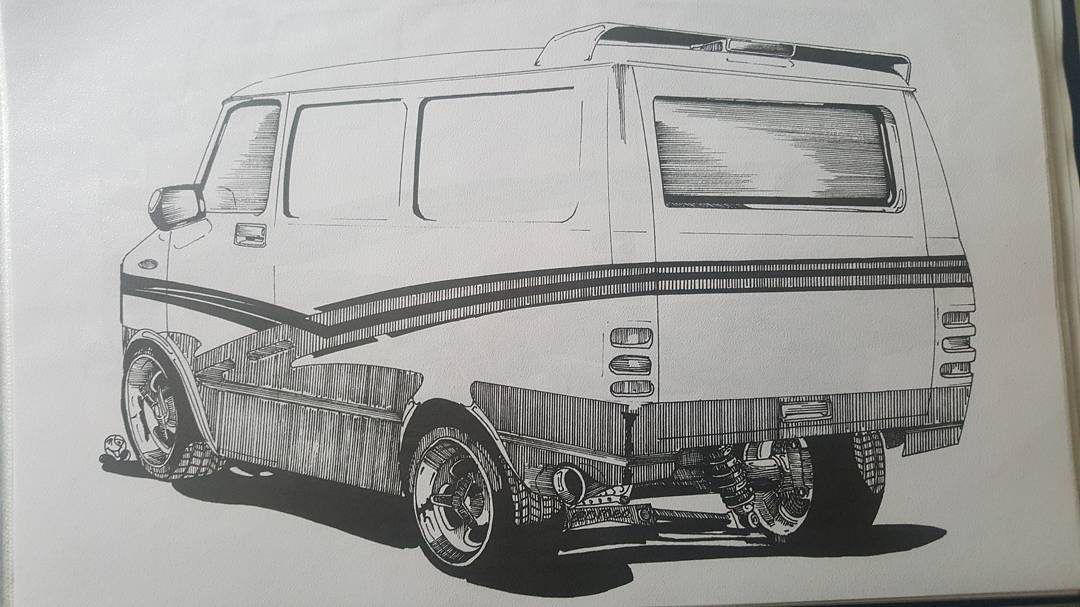 Bedford CF2 Van: Bedford CF Illustration