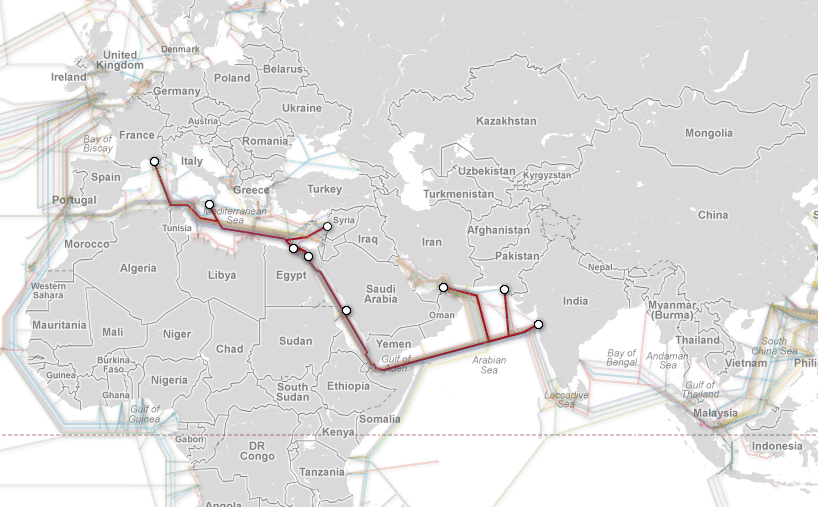 IP Man's take on the IP world: Diverse West Bound route with BBG cable?
