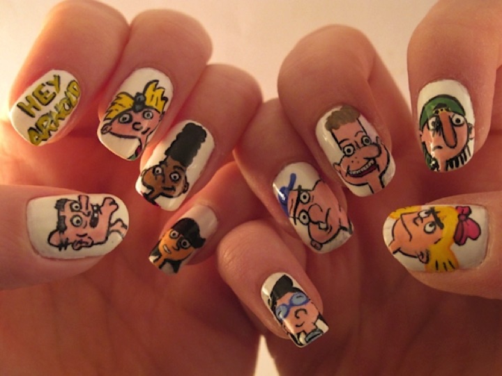 Cartoon Inspired Nail Art Designs To Bring Back Memories.