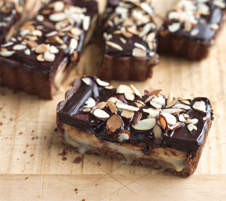 Dark Chocolate Banoffee Slab recipe -Taste USA