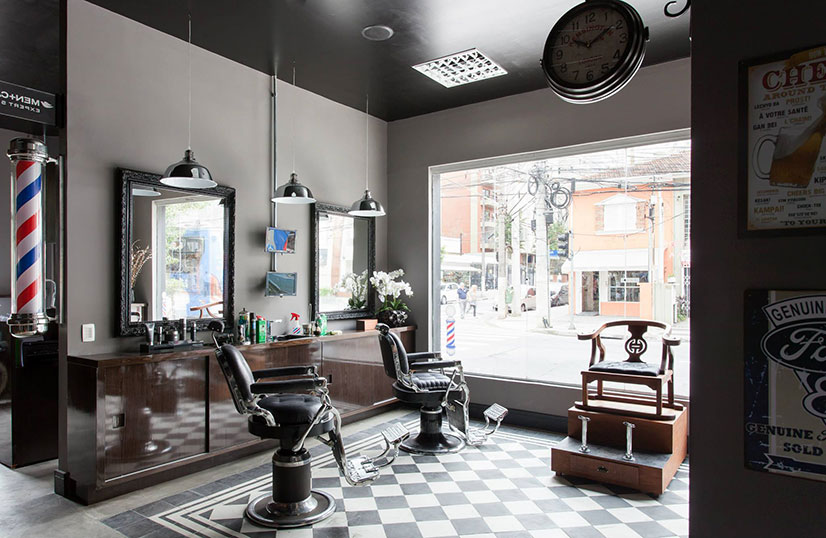 Contoh Dekorasi Barbershop Sebagai Referensi Untuk Sebuah Bisnis Khusus ...