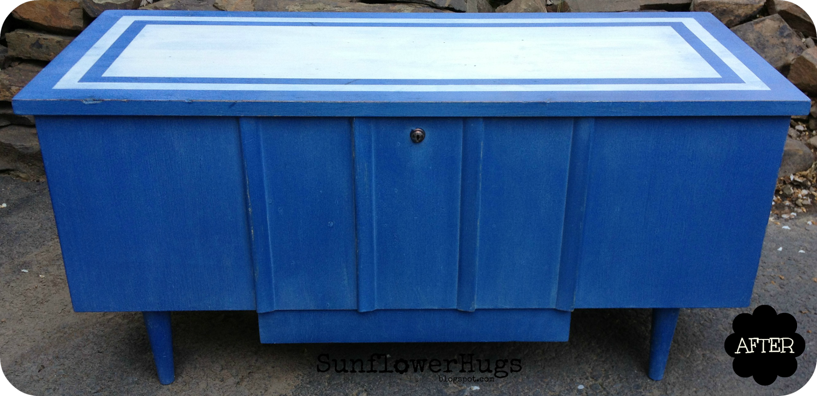 Federal Blue Milk Paint