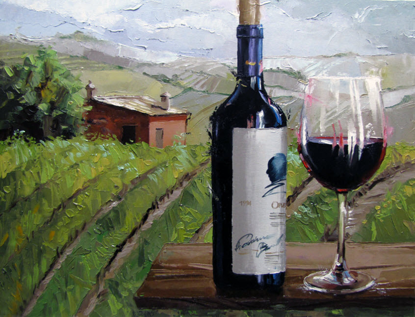 paintings by Victor Bauer: "OPUS One No.11"