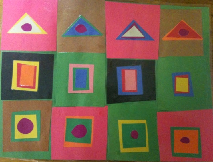 Ms. C's Artroom: Kandinsky's Concentric Circles Collage