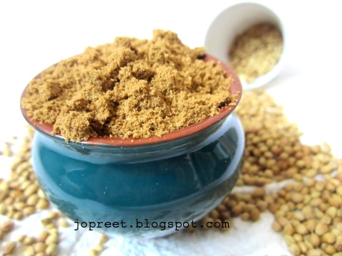 Coriander Powder (Malli Thool) | Jopreetskitchen