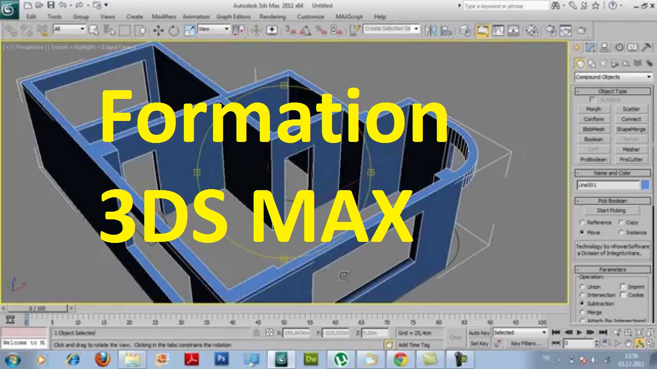 Formation cours 3DS Max - PDF et PPT