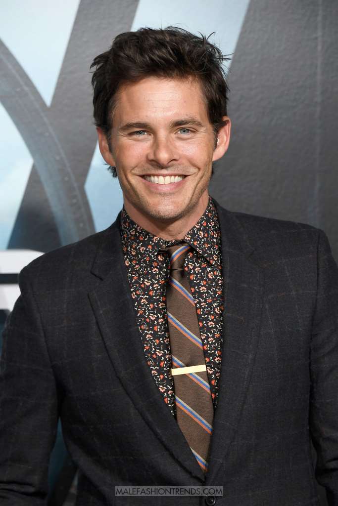 James Marsden y su Floral print Shirt de Paul Smith - Male Fashion Trends