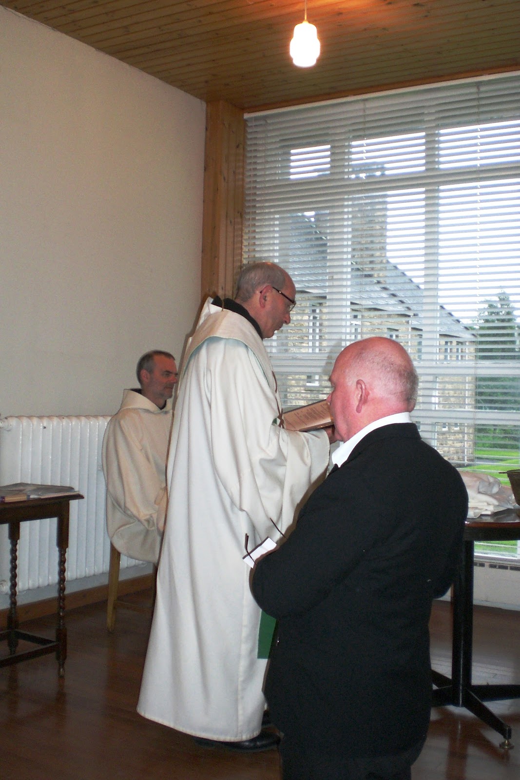 Dom Donald's Blog: Novice Habit - Abbot's talk on the Reception Br. Seamus