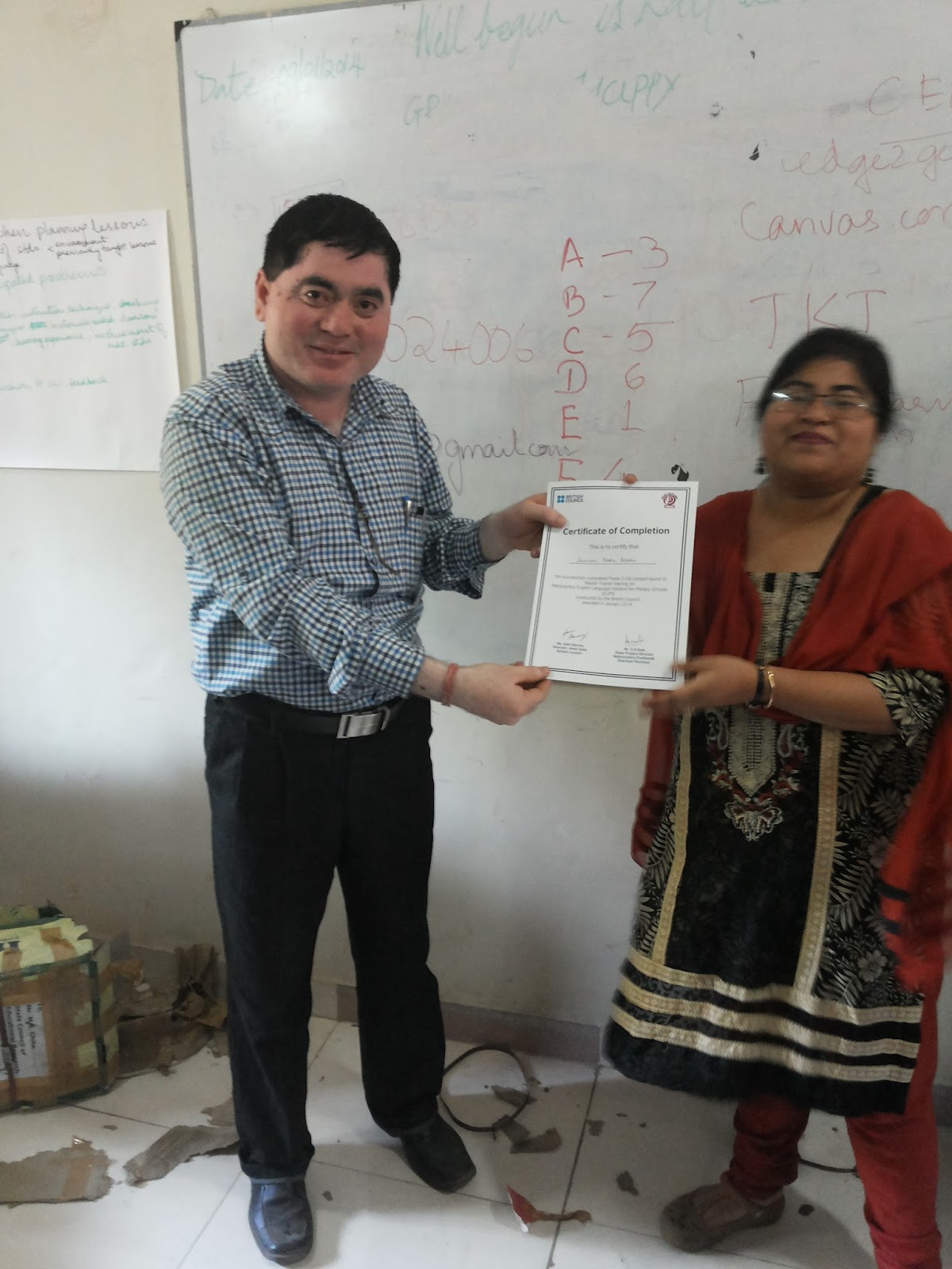 ENGLISH KNOWLEDGE HUB: BRITISH COUNCIL MASTER TRAINING PUNE SCERT.