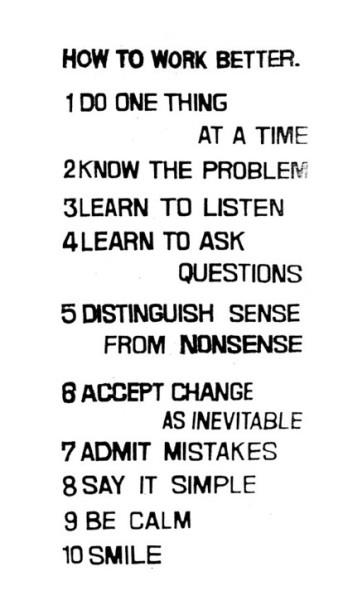 Career Blog: How to work better