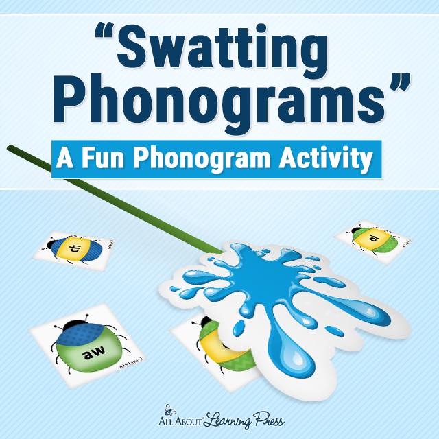 Swatting Phonograms -- A Fun FREE Activity! - Our Crazy Homeschool Life