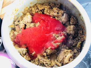 Mutton Rara ( Mutton pieces cooked in minced mutton gravy )