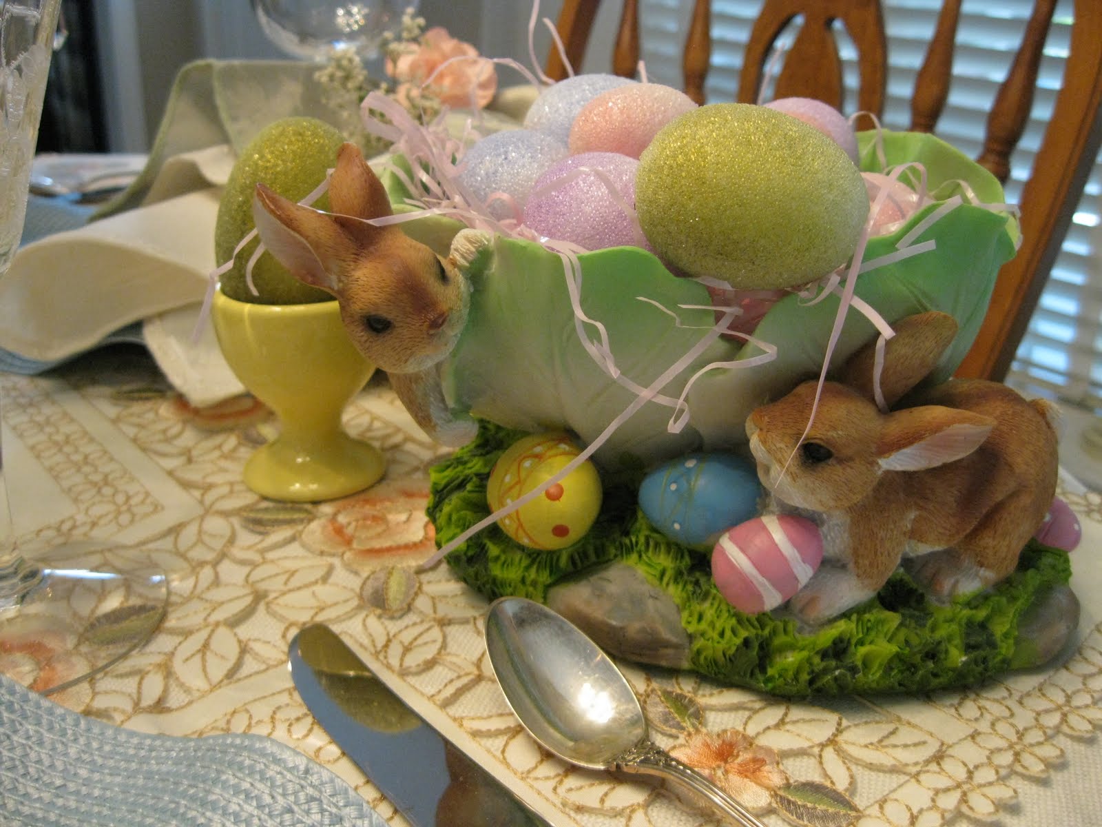 ~Tablescapes By Diane~: ~My Easter Tablescape