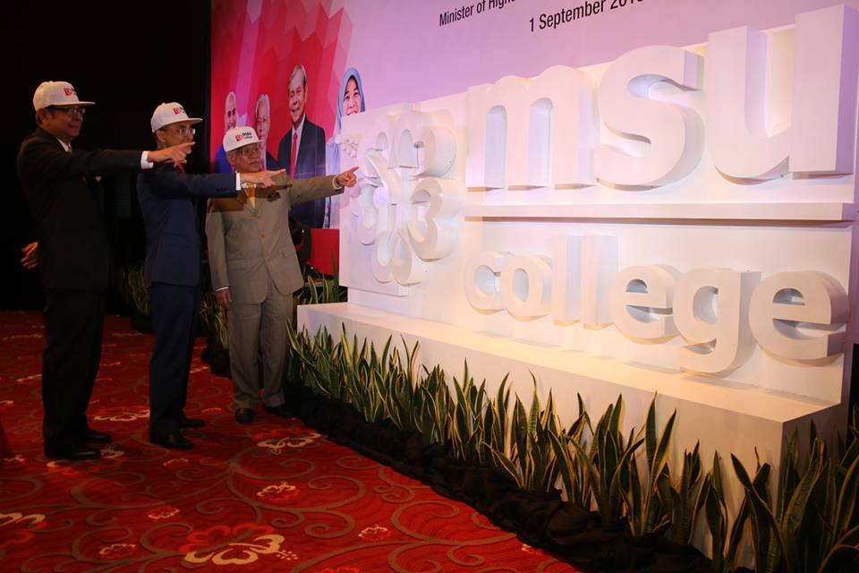 Kolej PTPL dijenama kepada MSU College ~ Blog Putera Helmei