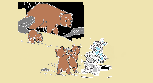 El blog de futuras maestras de INFANTIL: cuento: EL OSO Y LOS CONEJOS