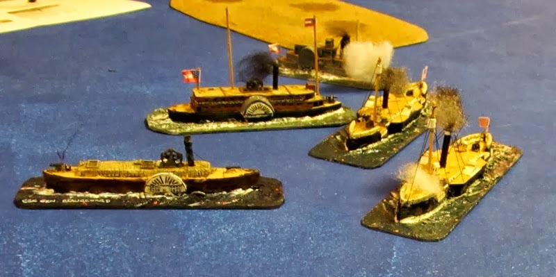 Blenheim to Berlin: ACW NAVAL - 1/600 TEST GAME 1