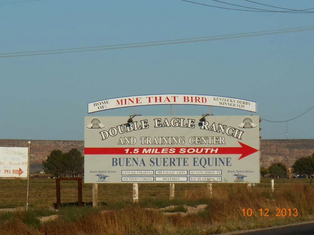 Bob & Sharon'sTravel Adventures: Mine That Bird, NM - 10/12/13