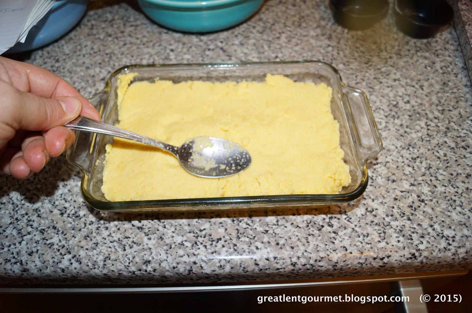 Great Lent Gourmet: Day 16: March 9, 2015 - Bobota (Greek Corn Bread ...