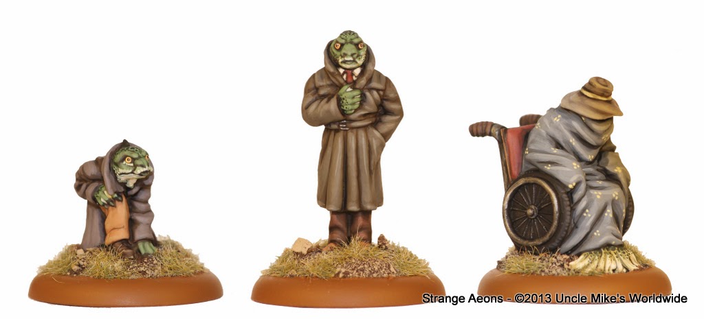 Wargame News and Terrain: Strange Aeons: New Deep Ones and Krampus!