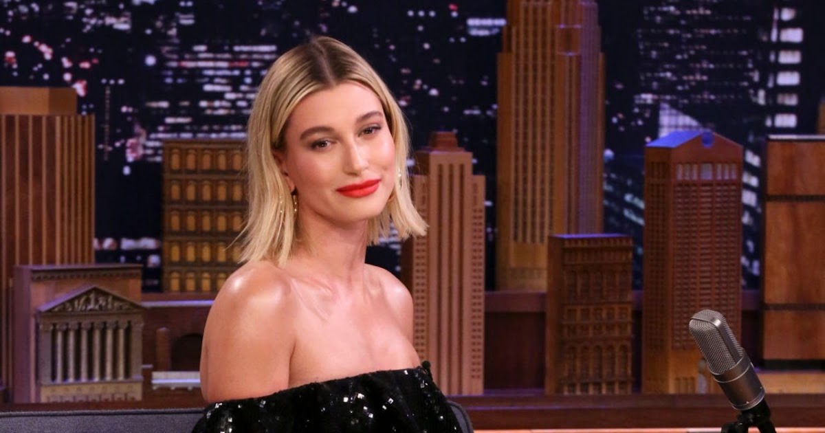 Model Crush: Hailey Baldwin at the Jimmy Fallon Show