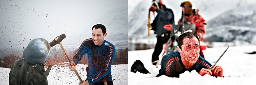 อ้วนน้อยซอยหนึ่ง OvO: Review : Dead Snow 2009 ผีหิมะกัดกระชากโหด