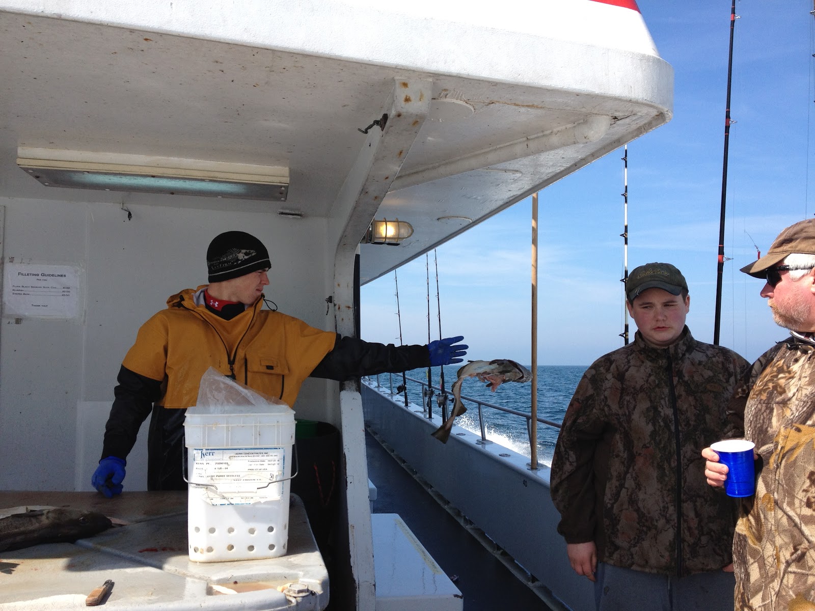 215fishspot: Spring Cod Fishing - Cox Ledge Report, March 18-19, 2012