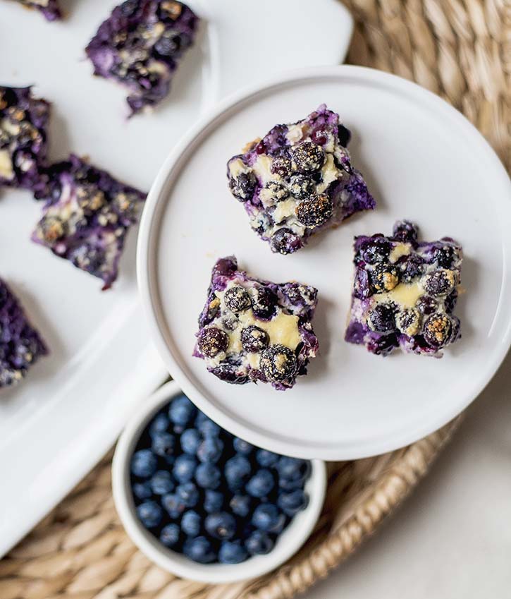 Protein Treats By Nicolette : Blueberry Pie Protein Bars