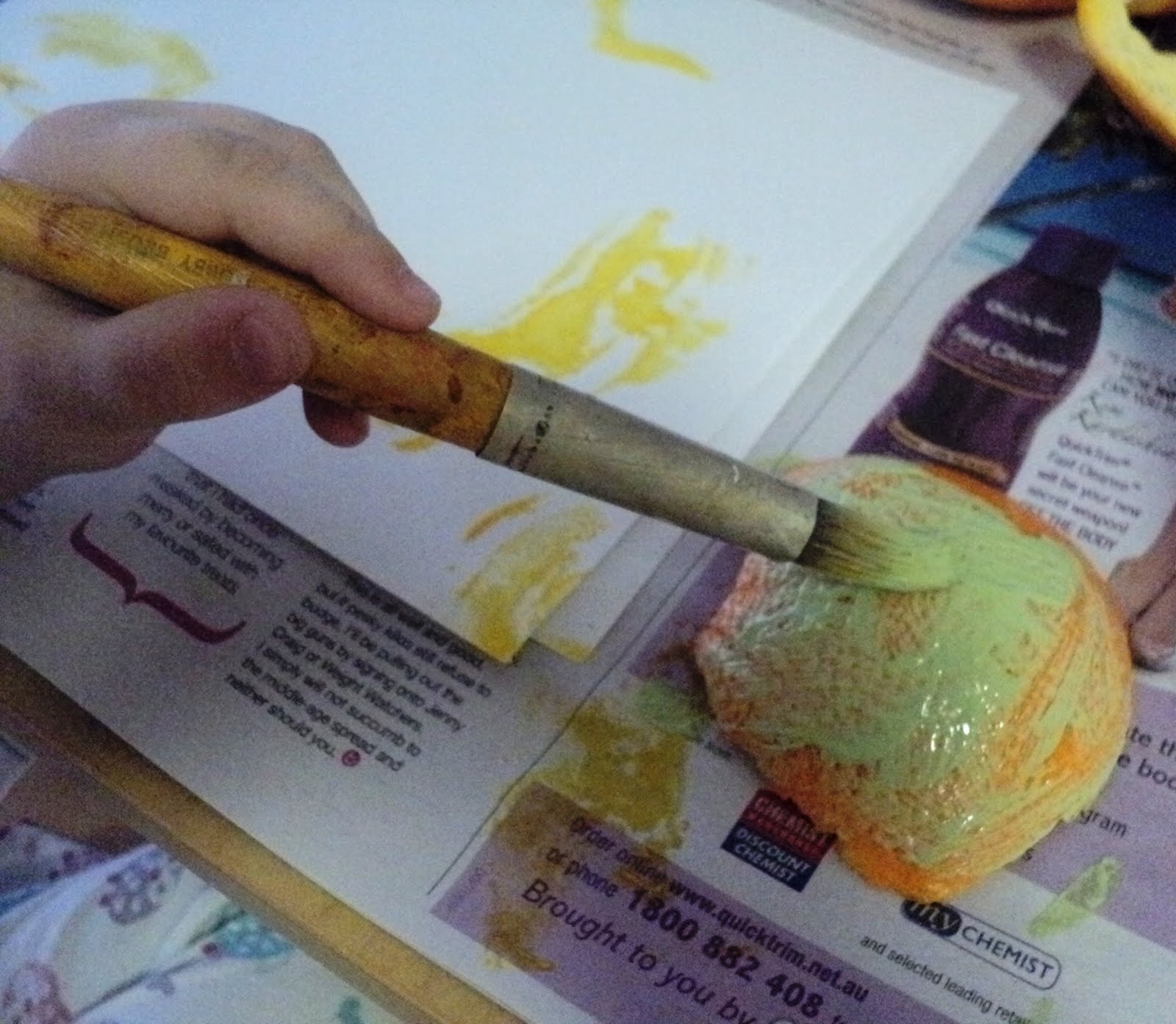 A Little Learning For Two: Peel Printing