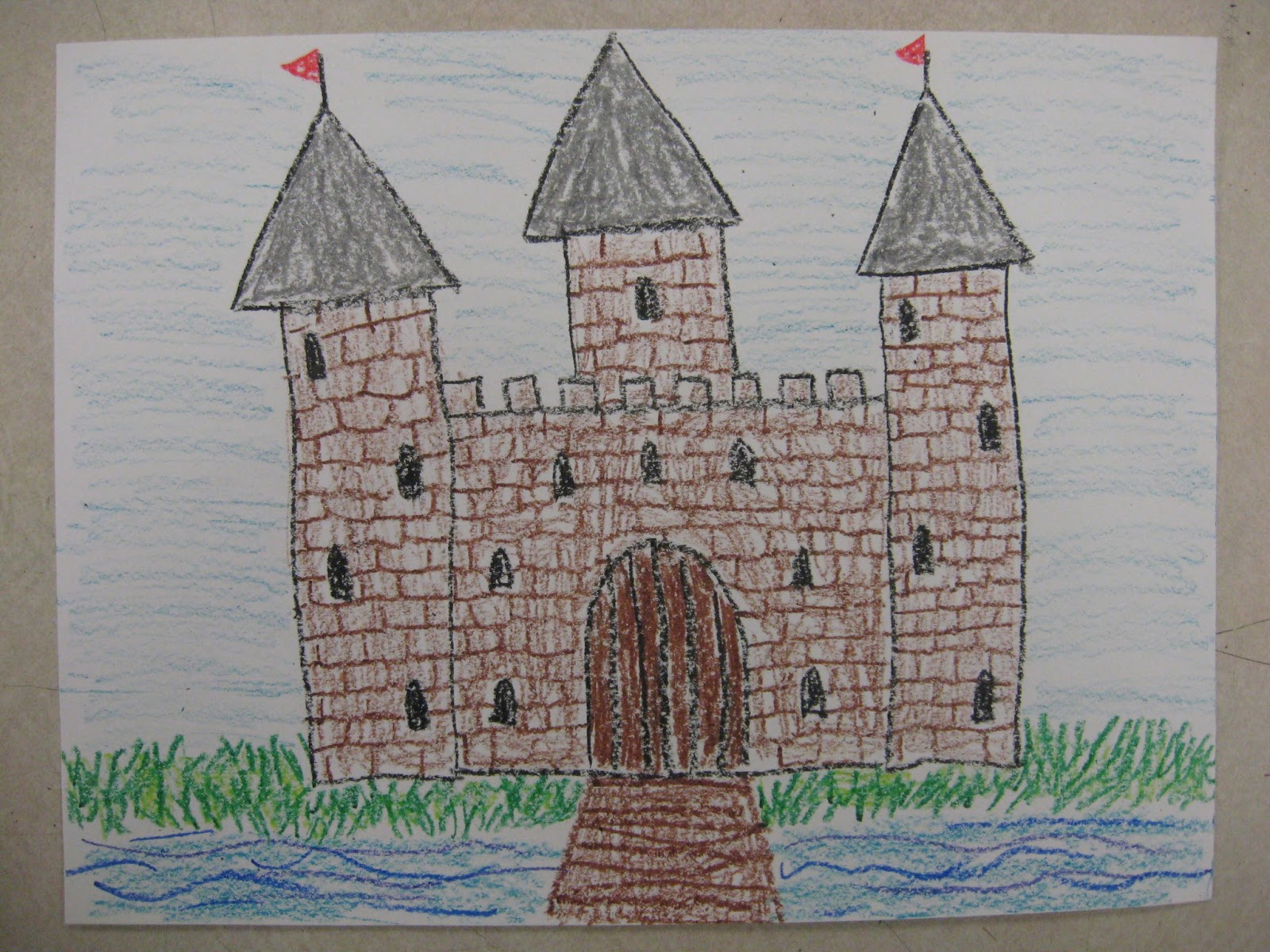 Miss Young's Art Room: Kindergarten Castles