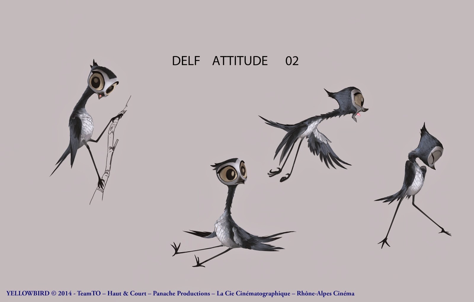 Yellowbird... a director's journey: CHARACTERS part IV... DELF