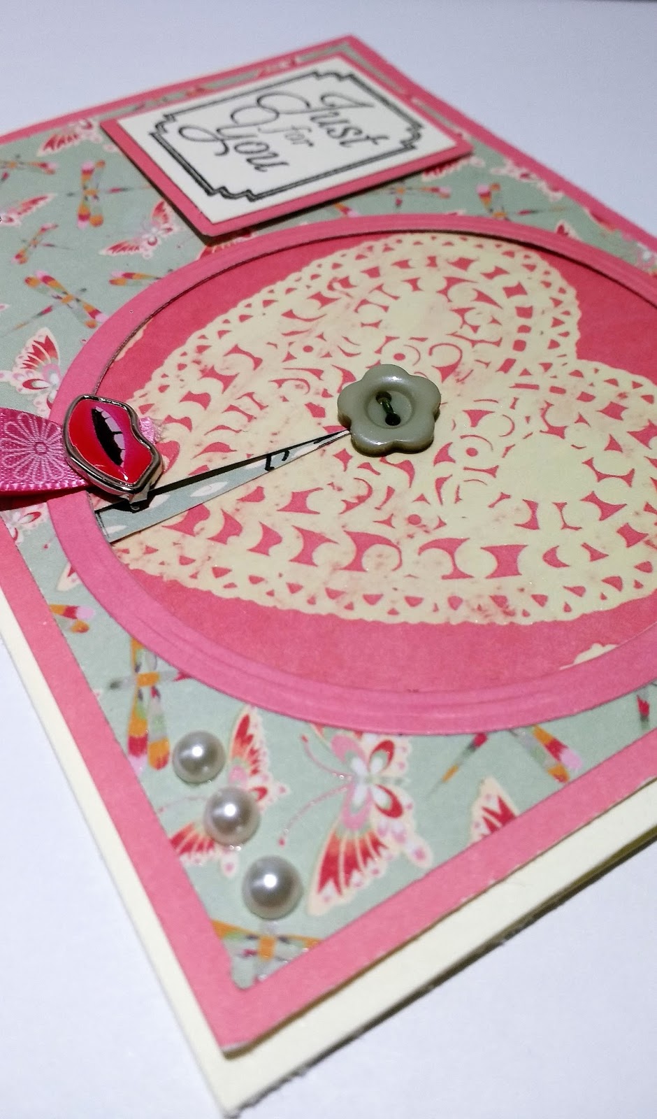 IcedImages: Painted Blooms Magic Reveal Spinner Card