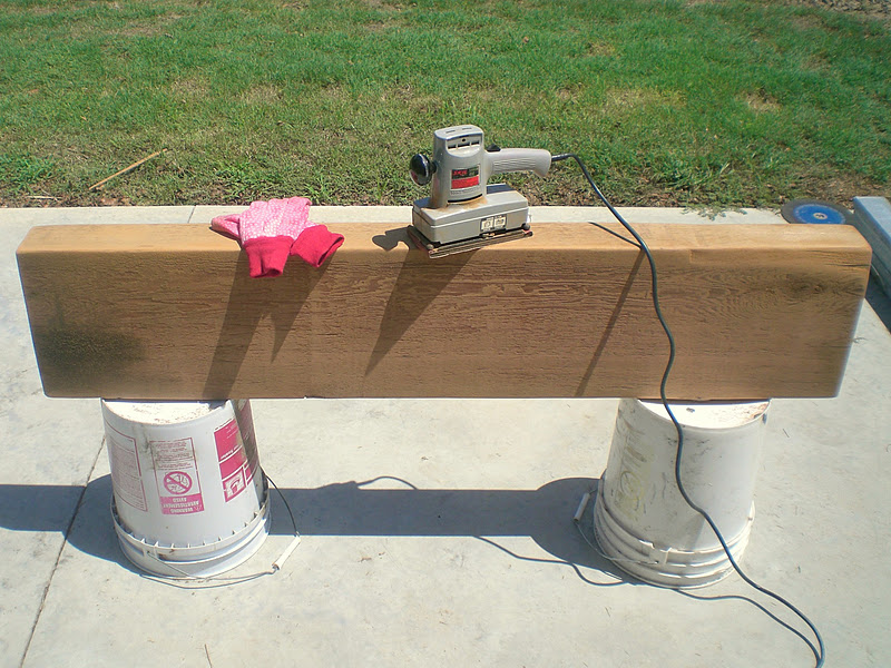 embellishments: Project Post 9: Old Porch Post Ledge