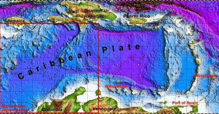 El Planeta Azul: La Placa Caribe,"mini-cinturon de Fuego"