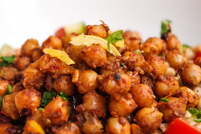Moroccan Chickpea Salad |Euphoric Vegan