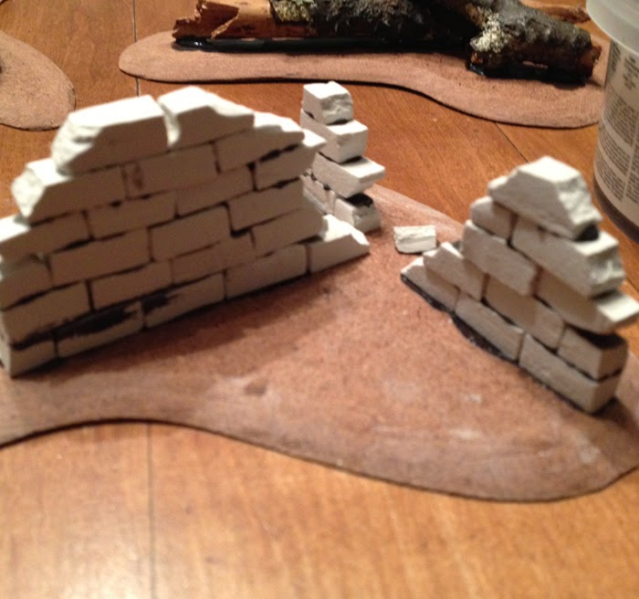 The Mandulian Chapel: Swamp Terrain - Simple Ruins